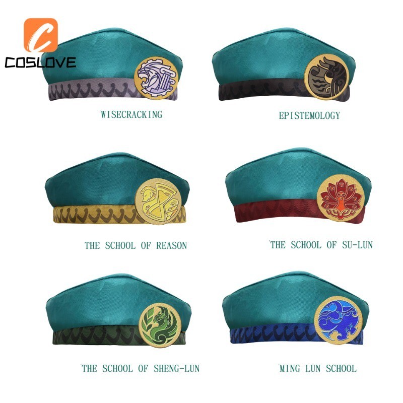 Genshin Impact The Akademiya Uniform Cosplay Full Set Costume Suit for ...