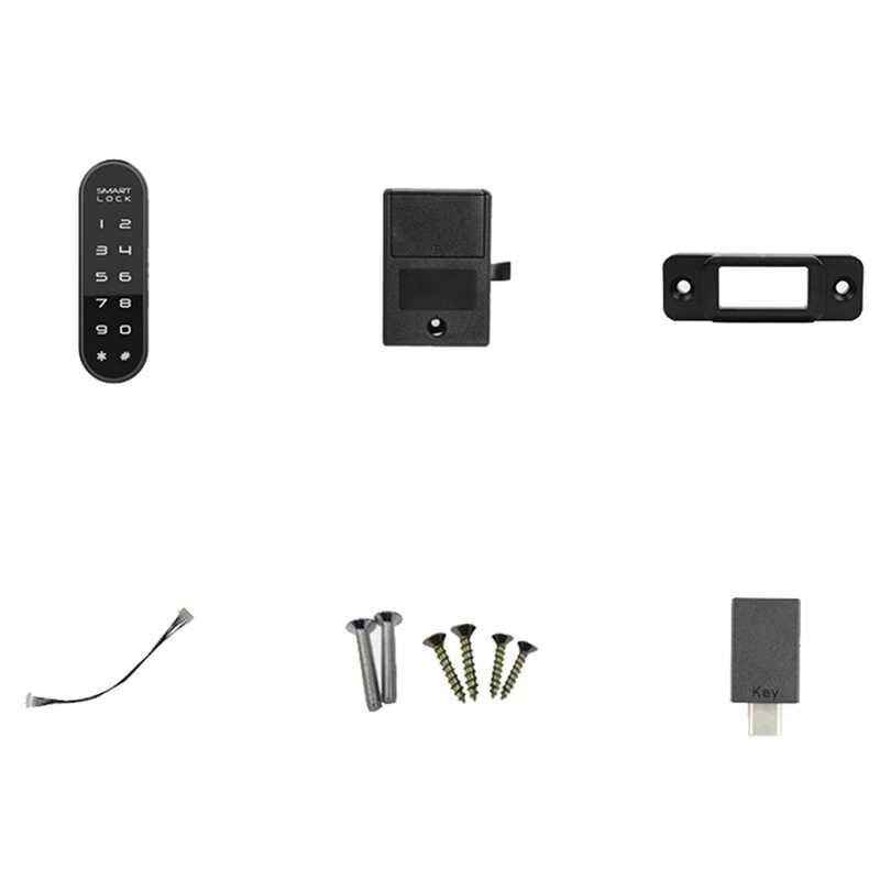 Touchscreen Keypad Gamit Ang Code Passcode Digital Electronic Door ...