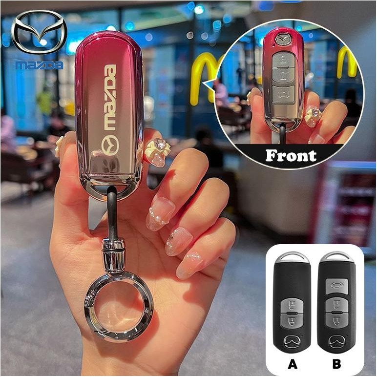 For Mazda Car Key Case for Mazda Cx-5 Cx-3 Mazda 2 Mazda 3 | Shopee ...