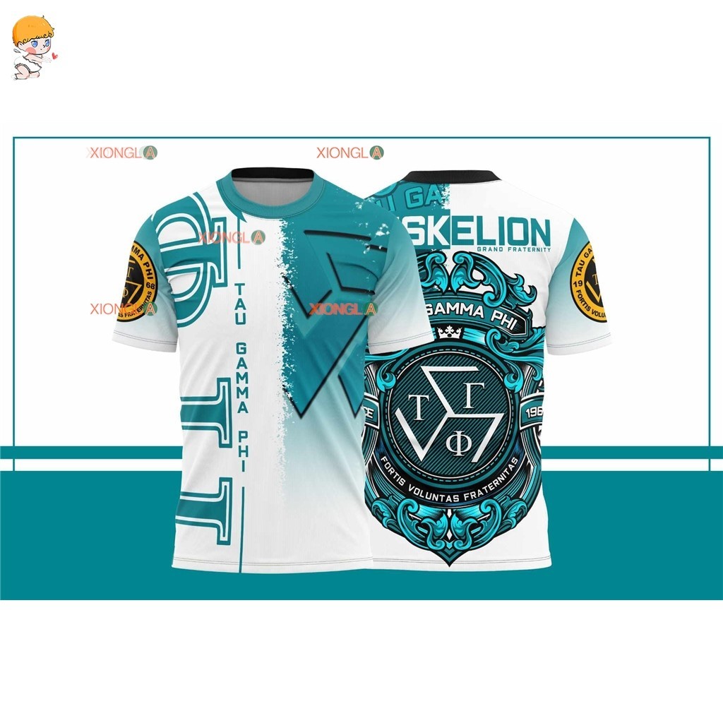 Tau Gamma Phi Triskelion Frat Jersey Anniversary 2024 New Edition All ...