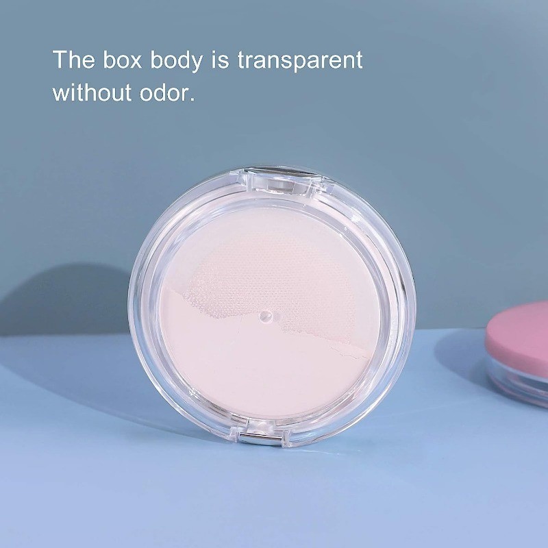 Portable Empty Cosmetic Sifter Loose Jar Container Plastic Loose Powder ...