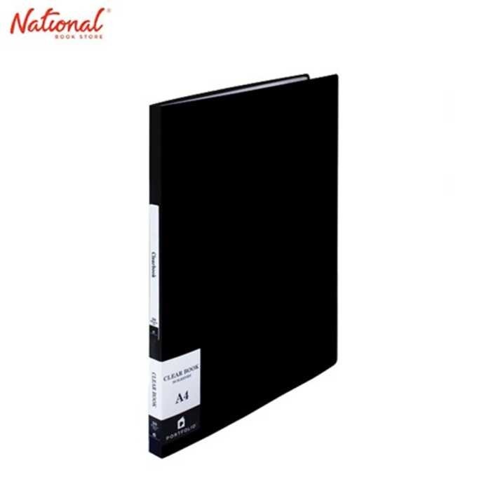 Portfolio Clearbook Fixed P186-20N A4 20Sheets, Black | Shopee Philippines