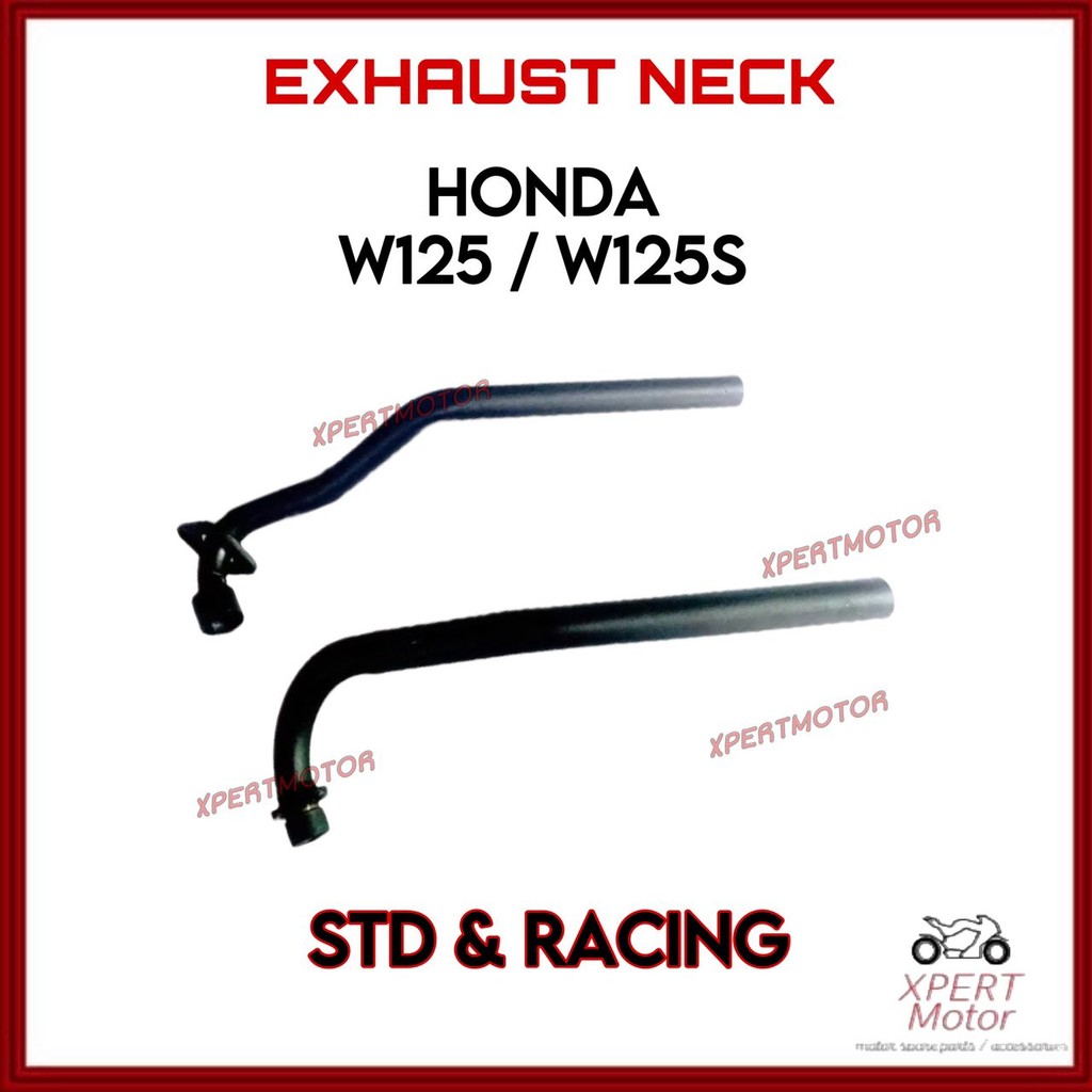 HONDA W125/W125S EXHAUST NECK MANIFOLD TENGKOK EXHAUST STANDARD RACING ...