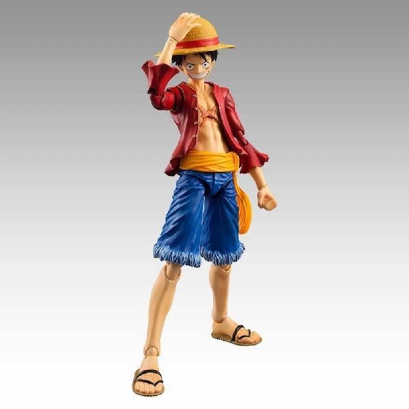 3 One Piece Monkey D. Luffy Anime Action Figure Articulated Joints ...