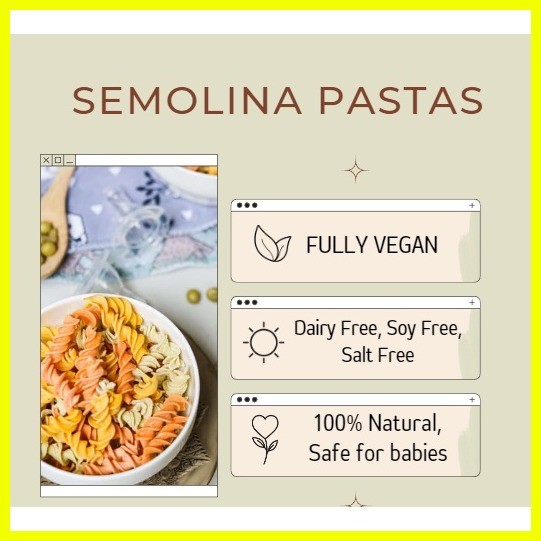 The Ruby Pantry Veggie Semolina Pasta Pambaon Trio Pack (Plant-based ...