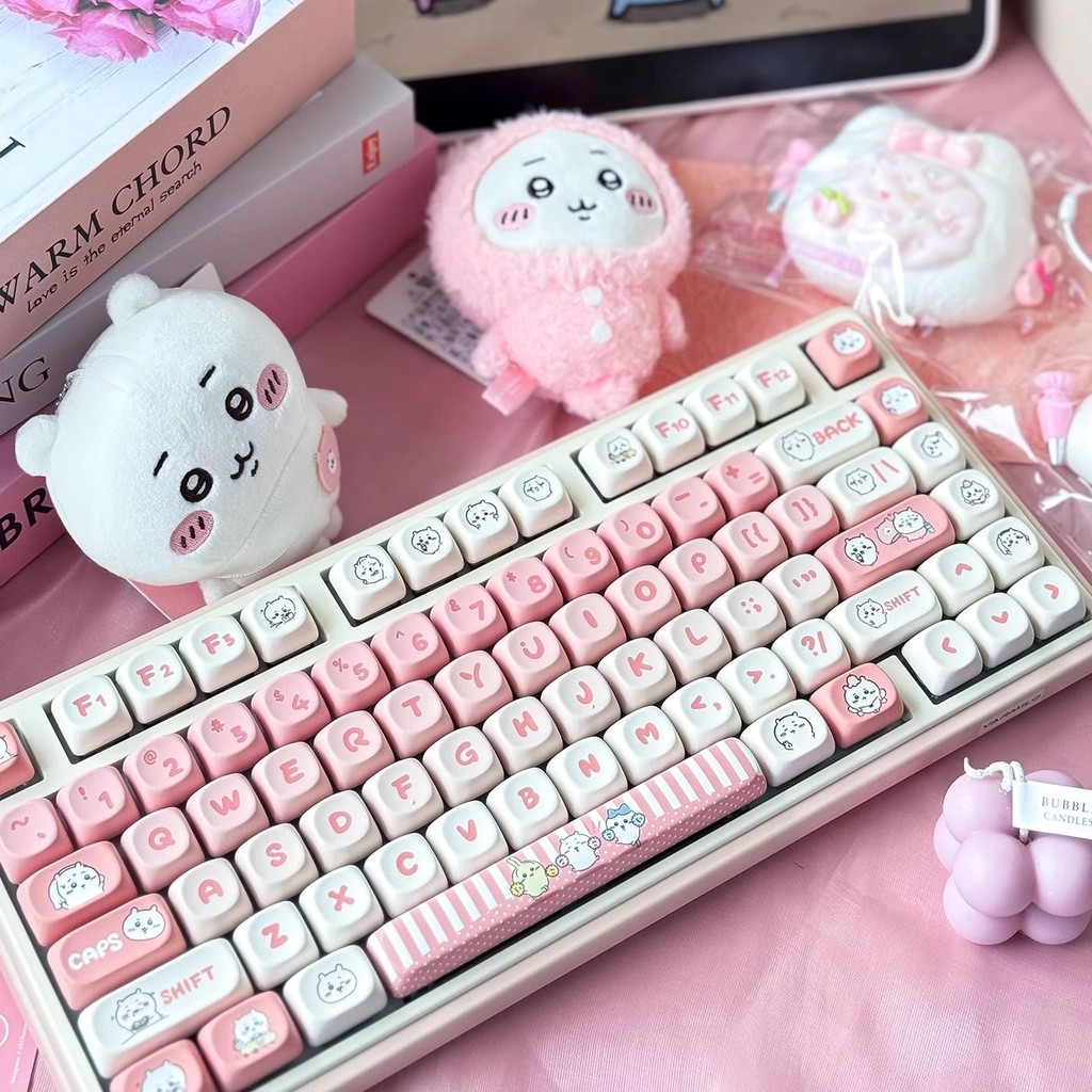 Kawaii Keycaps MOA Profile PBT Material DYE-SUB MX Type Cute Keycap ...