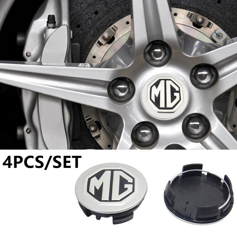 4 Pcs of 56mm Automobile Hub Covers for MG GS GT ZS HS MG6, MG5, MG3 ...
