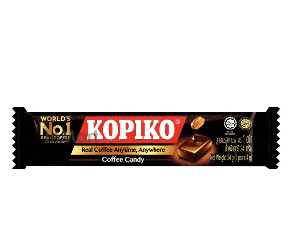 阿兰杂货铺 7ELEVEN Halal KOPIKO Coffee Shot Stick Candy (24g) 泰国零食 糖果 Sweet ...