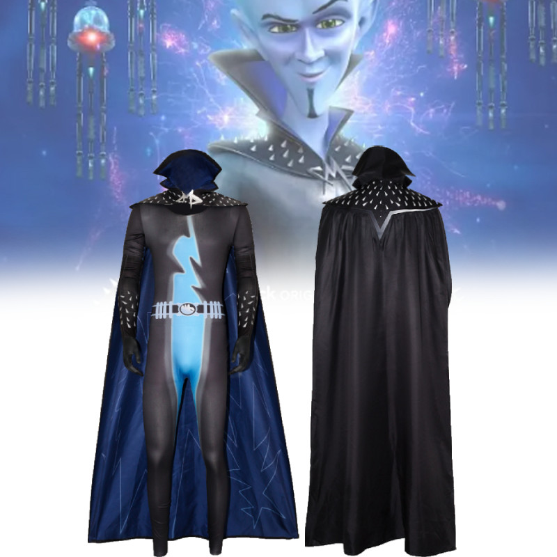 Megamind Soft Super Plush Costume With Delightful Cape And Gloves ...