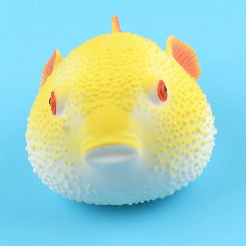 Simulation Puffer Fish Stress Relief Toys Children's Educational Toys ...