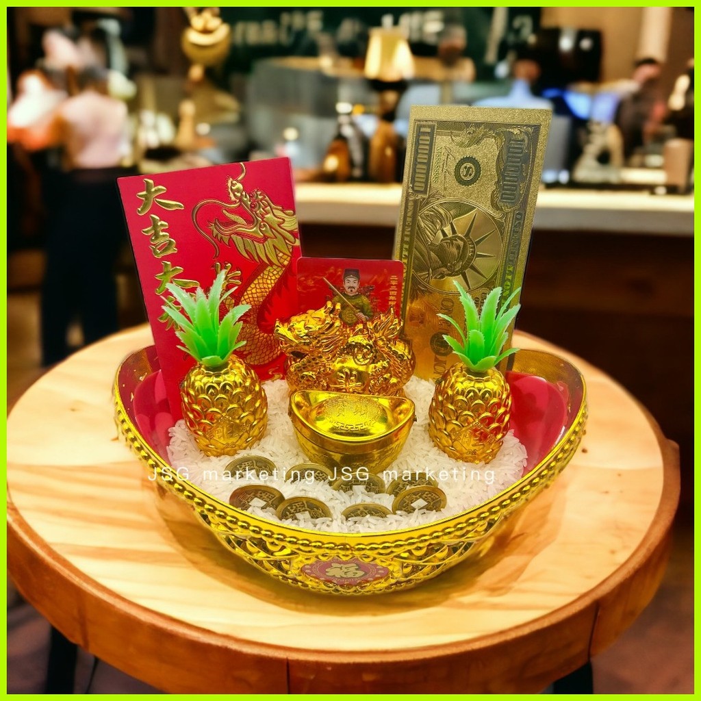 ⭐ 2024 Year of the Dragon Prosperity Basket Set for Center Table, Good ...