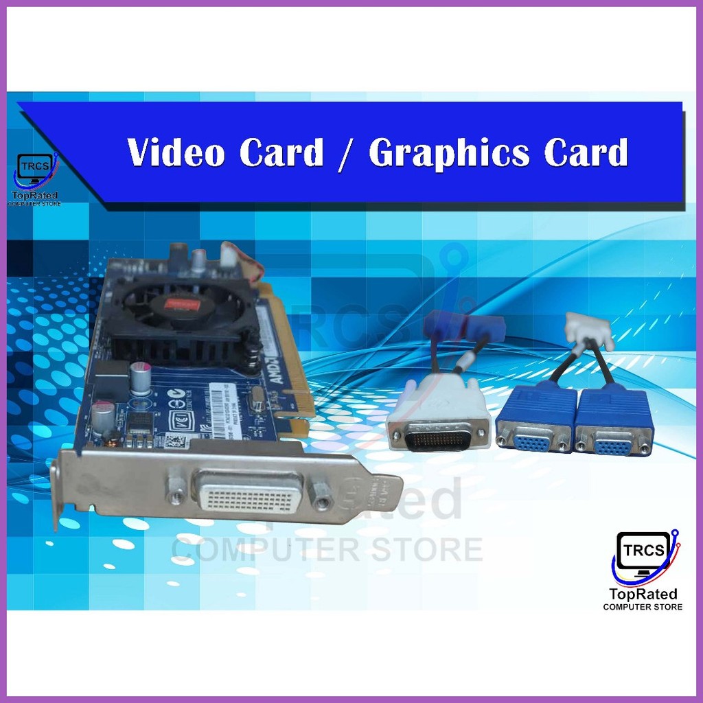 AMD Radeon HD 6350 512MB DDR3 64Bit Graphics Card / PCIE Video Card ...