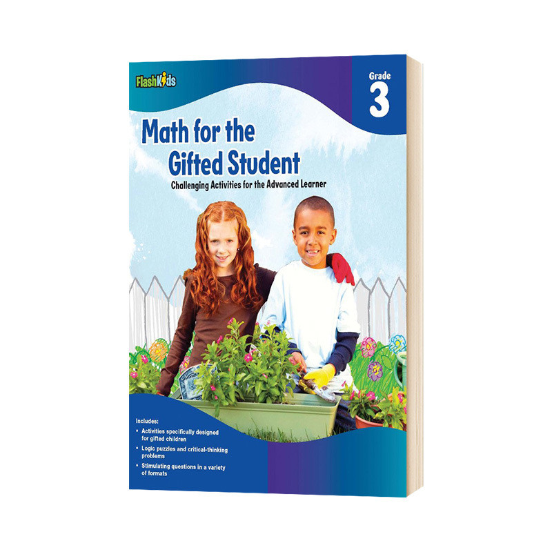 Math for the Gifted Student Grade 3 English Original Edition Math Workbook for Genius Students ...