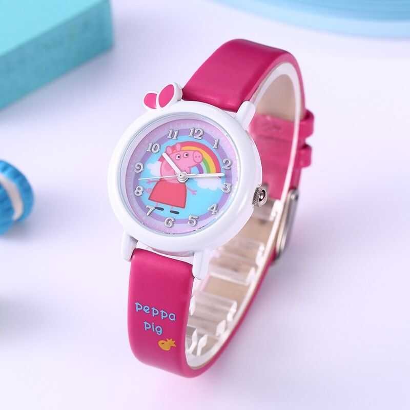 Peppa Pig Primary School Student Children's Waterproof Quartz Watch Of ...