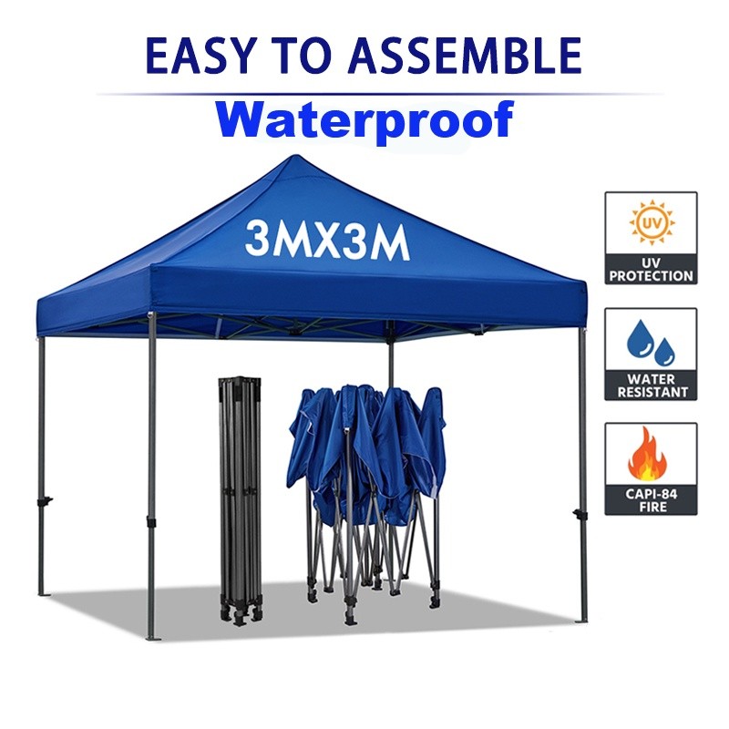 Tent Heavy Duty Tent 3x3 Meter Retractable Tent Withadjustable Height ...