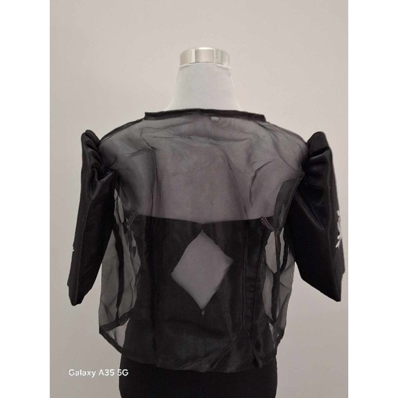 bolero Modern Mestiza Millys modern filipiniana handpaint buwan ng wika ...