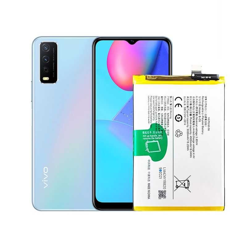 COD 100% Original Battery For Vivo Y20i Y20s Y20 G Y20g Y20t Y12s Y12a ...