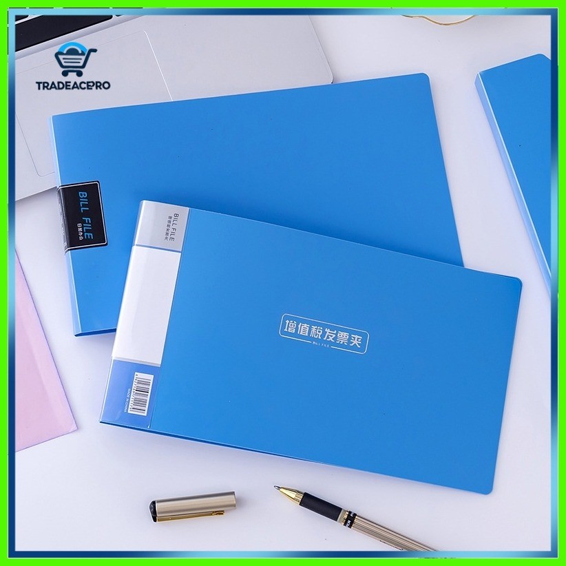 ☪ Portable Invoice Receipt Bill Holder Receipt Storage Folder Check ...