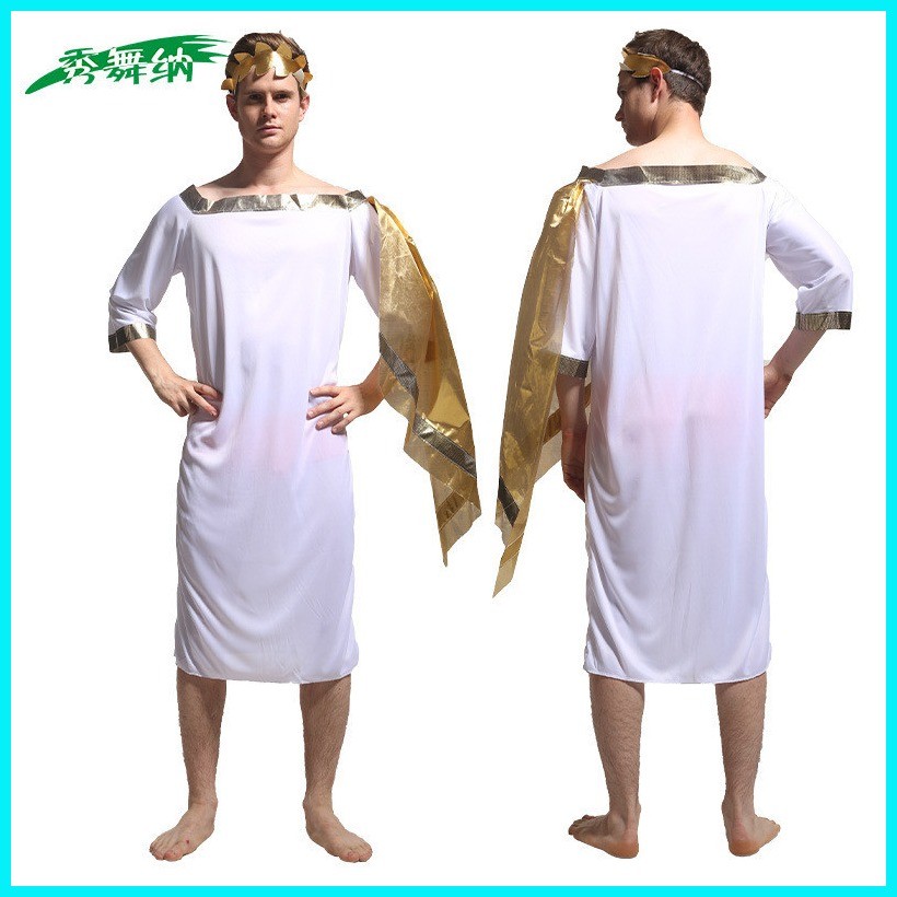 Greek Male God COS Costume Adult Male Masquerade Costume Halloween ...