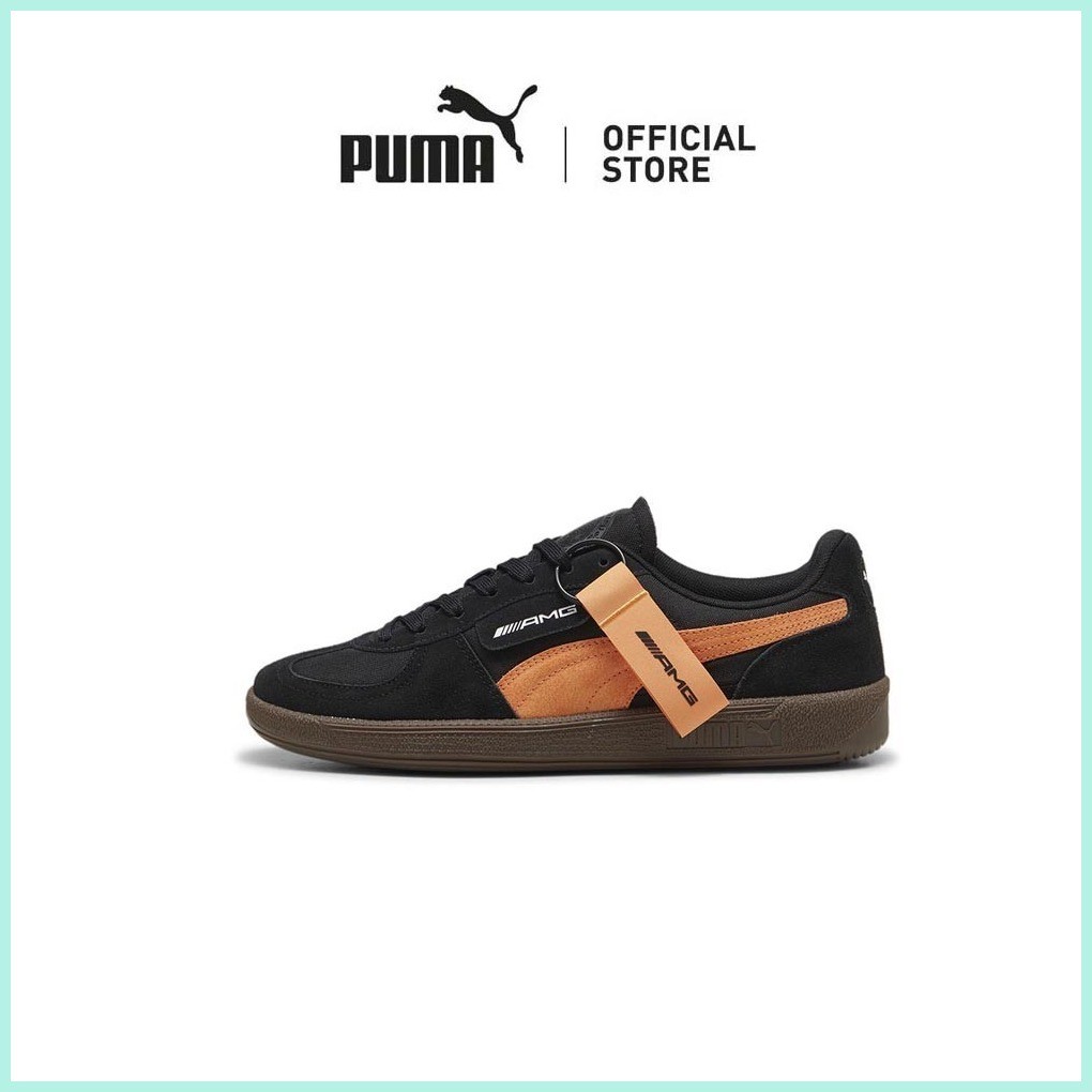 PUMA Unisex Motorsport Palermo OG Sneakers (Black) | Shopee Philippines