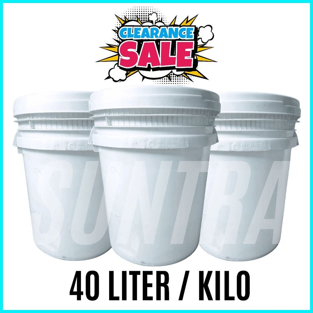 STACKABLE USED EMPTY DRUM/CONTAINER 40 KILO 40 LITERS CAPACITY WITH ...