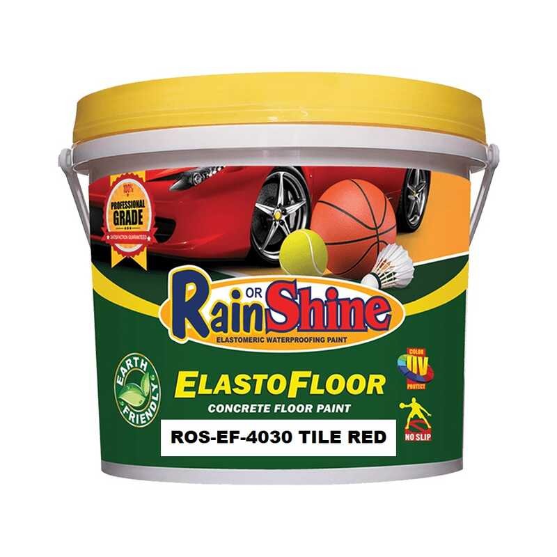 RAIN OR SHINE ELASTOFLOOR ELASTOMERIC CONCRETE FLOOR PAINT Ros-Ef-4030 ...