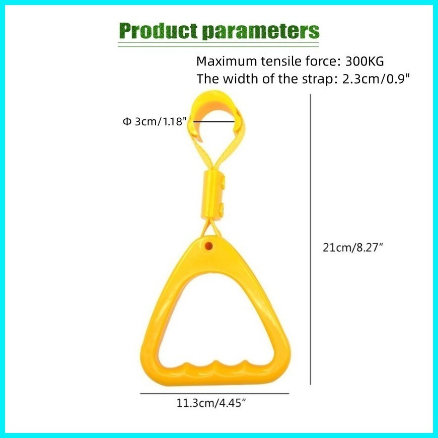 Triangle Bus Handle Subway Interior Handle Yellow Pull Ring Car Train ...