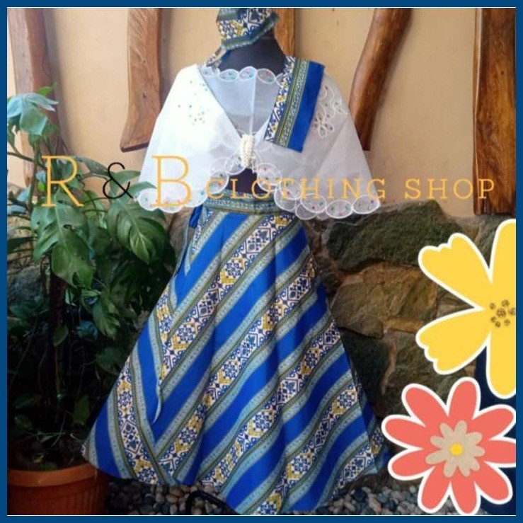 BUWAN ng WIKA/ KIMONA alampay style for ADULT️ (PIN NOT INCLUDED ...