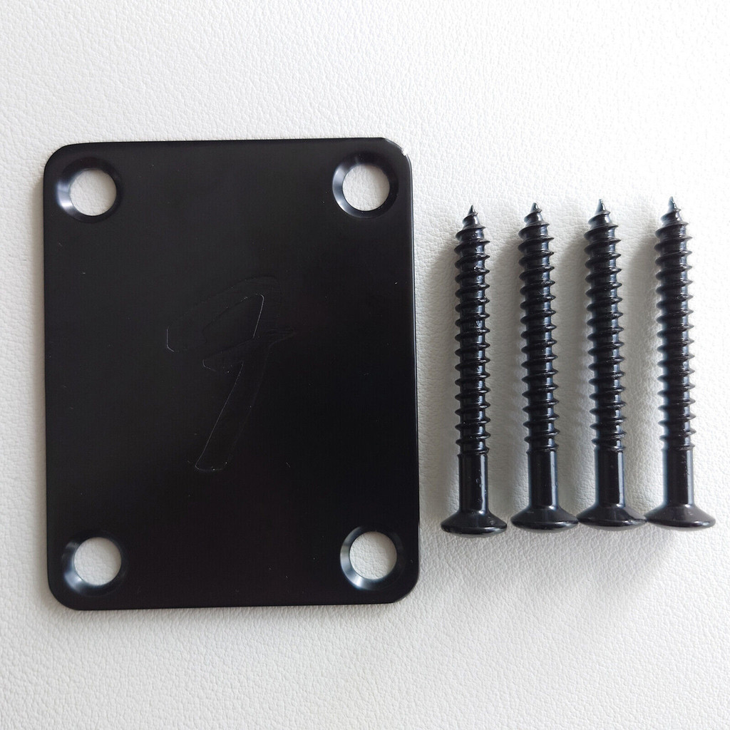 Fender Guitar Neck Plate Cover Plate Back Label F for Fender ST TL ...