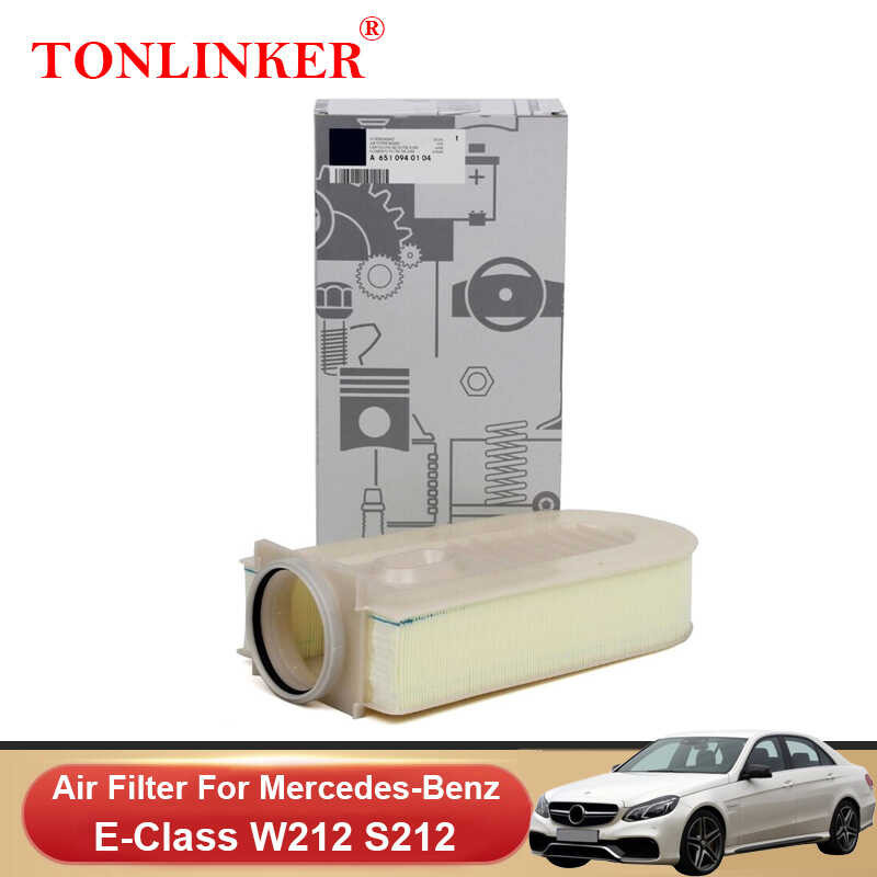 Air TONLINKER Filter A6510940104 Para Sa Mercedes Benz E Class W212 S212 2009-2016 E220 E250 CDI ...