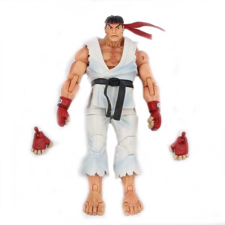 4F2 17 Cm Neca Ryu Ken Chun Li Guile Gouki Akuma Chunli Anime Game ...