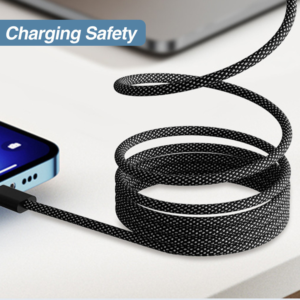Ankndo Magnetic Fast Charger Cable USB C To C for iP 15 66W Type-C To C ...
