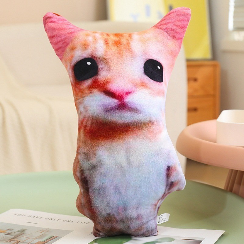 New Cute Meme Cat Plush Toy Fun Sad Cat Plush Doll Pendant Lovely Meme ...