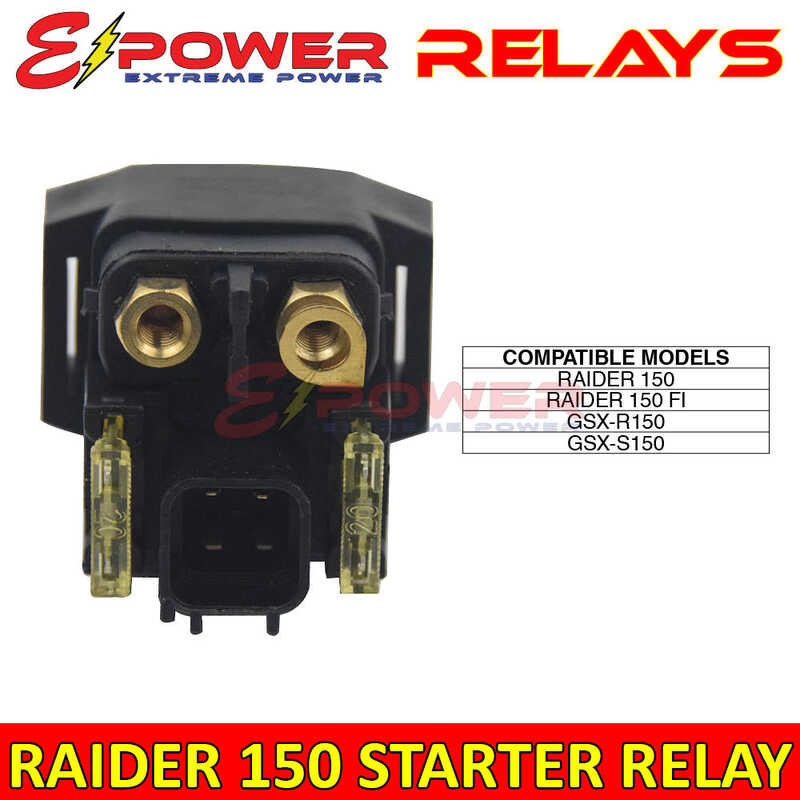 LY E-Power 150, RAider 150 Fi, GSx-R150, GSx-S150 StAter RelAy | Shopee ...