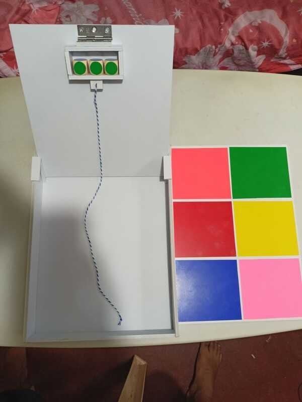 Mini Color Game A4 Size Bigger Dice 20Mm (Waterproof) | Shopee Philippines