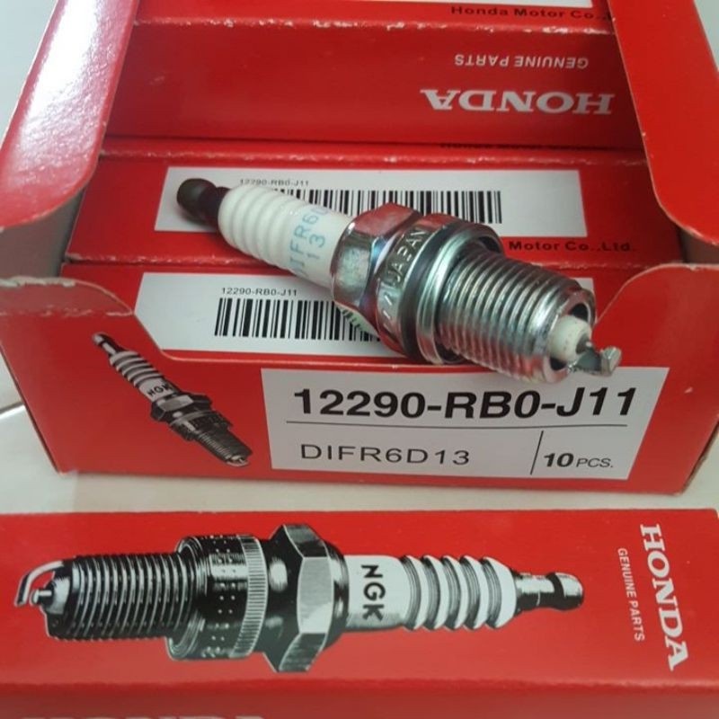 4PCS DIFR6D13 Spark Plug Honda City GM6 Jazz GK CRZ BRV NGK IRIDIUM TT ...