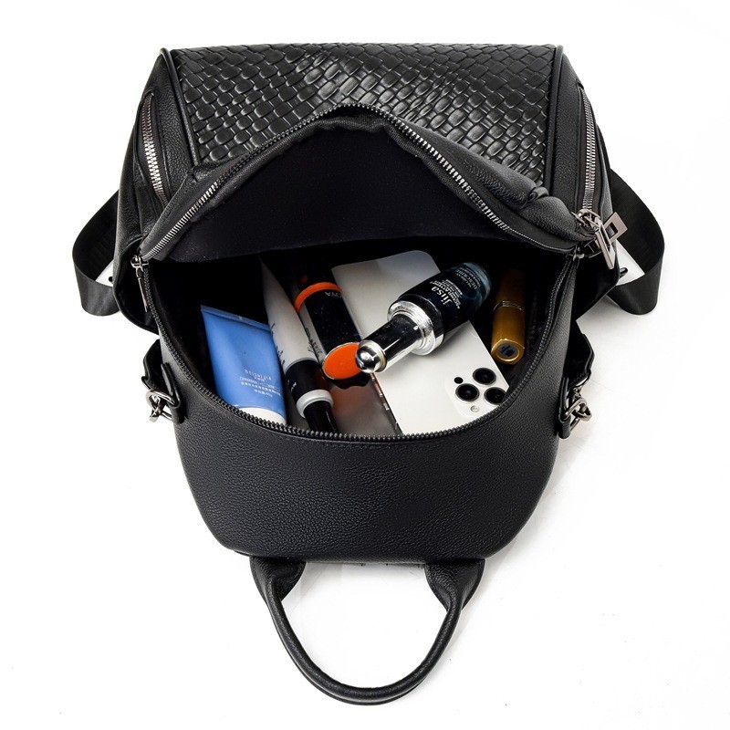 Ielgy Backpack Messenger Dual-use Bag Simple Casual Ladies Shoulder Bag ...