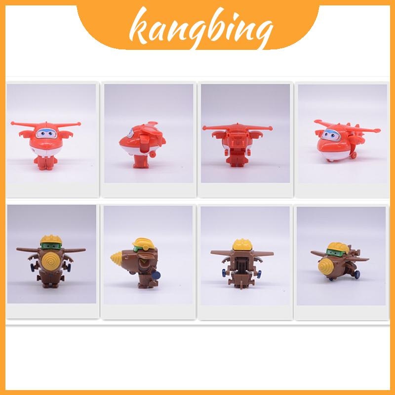 Super Wings Toys Mini Planes Colorful Transformation Airplane Robot ...