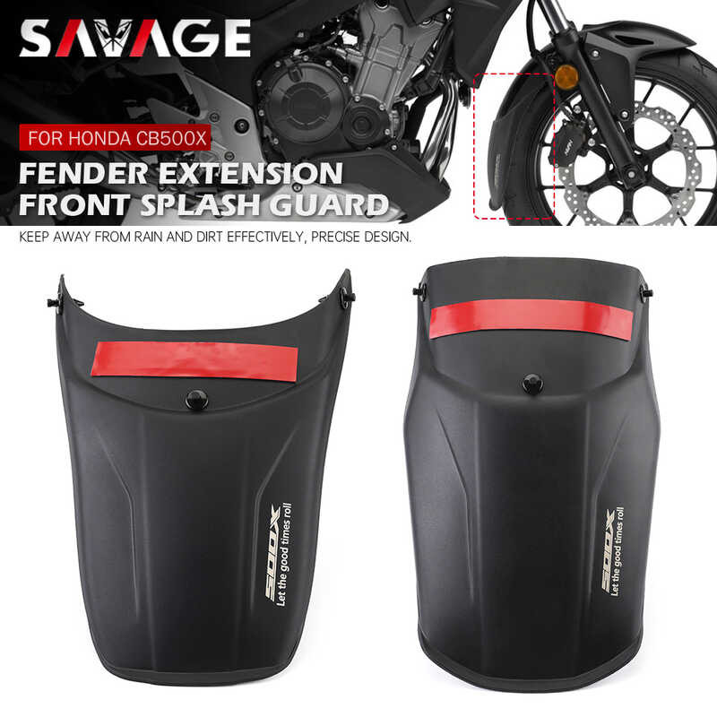 CB500X e Lengthen Front Fender Mudguard Para sa HONDA CB 500X 500F 2013 ...
