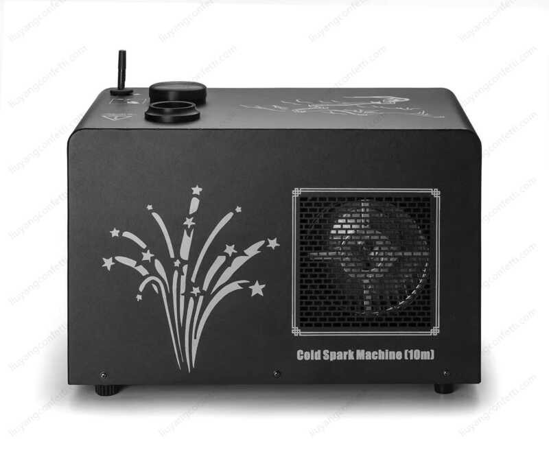 1600W 10M Jet Spray Fireworks DMX Cold Spark Sparkler Pyrotechnic Hine ...
