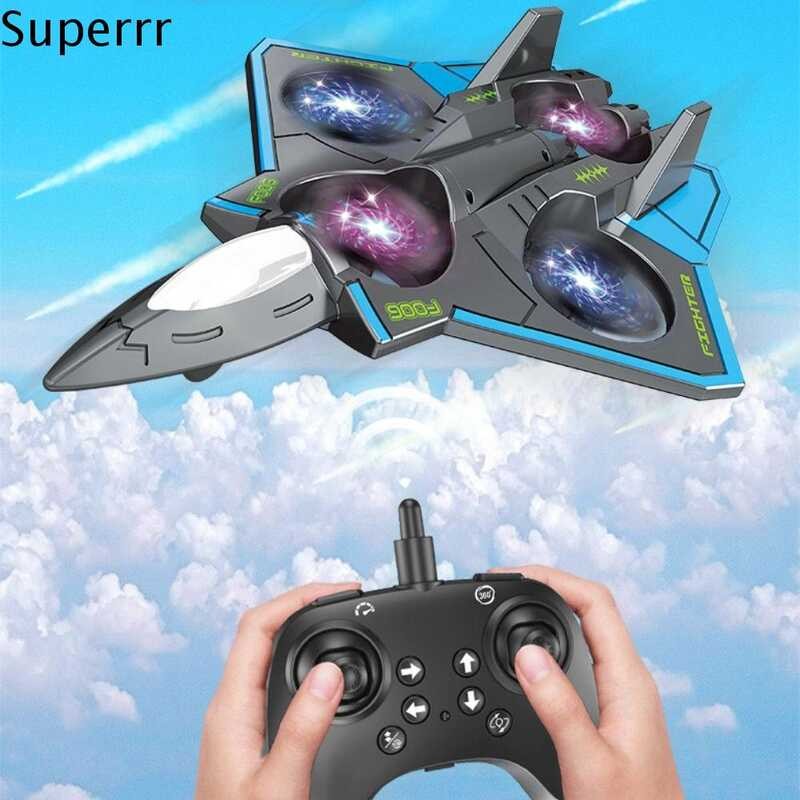 Drones SUPERRR RC Remote Control Foam Fighter EPP Foam Gravity Sensing ...