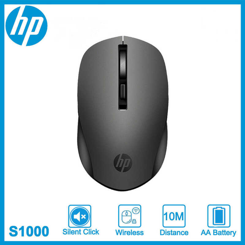 HP S1000 / S4000 PLUS Wireless Silent Mouse Optical Portable Mini Mute ...