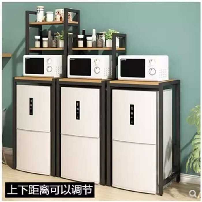 Refrigerator Storage Rack Above Floor Mini Freezer Top Organizer Home ...