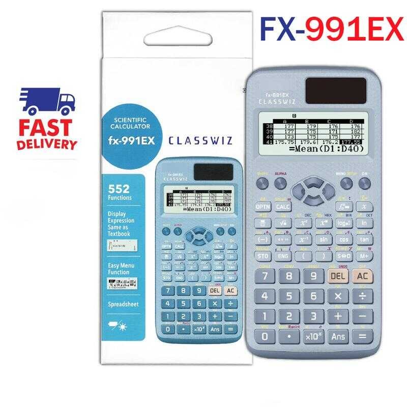 Classwiz Fx-991Ex Fx991ex FX 991Ex Scientific Calculator With Full Dot ...