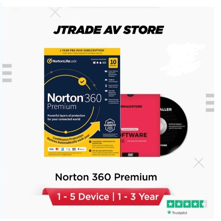 Genuine ORIGINAL Norton 360 Premium Antivirus | Shopee Philippines