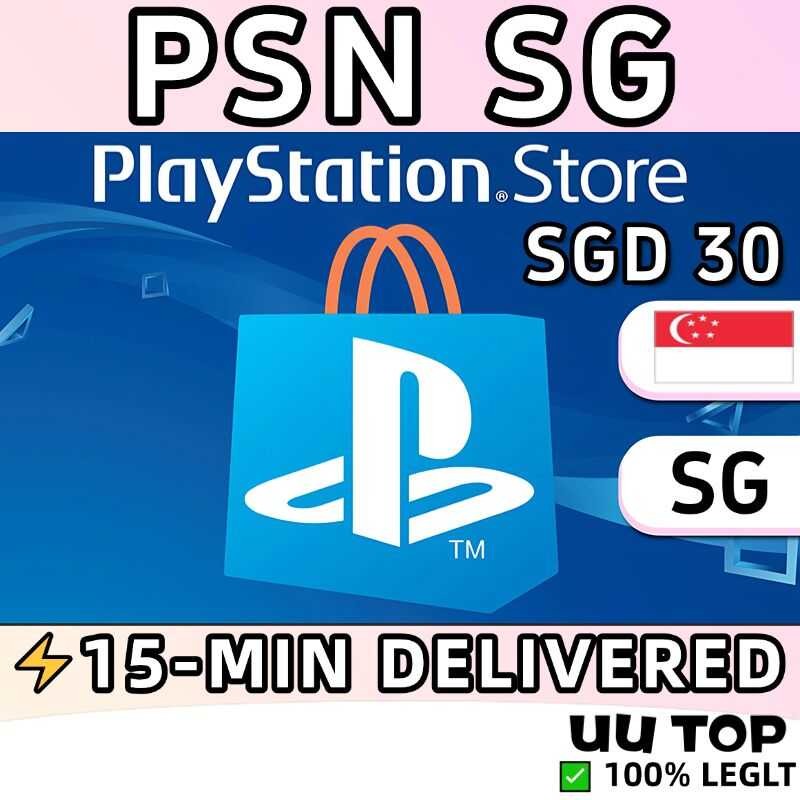 PSN SG 30 SGD Playstation Gift Card Playstation PS Plus Network Credit Points Ywk6-520 | Shopee ...