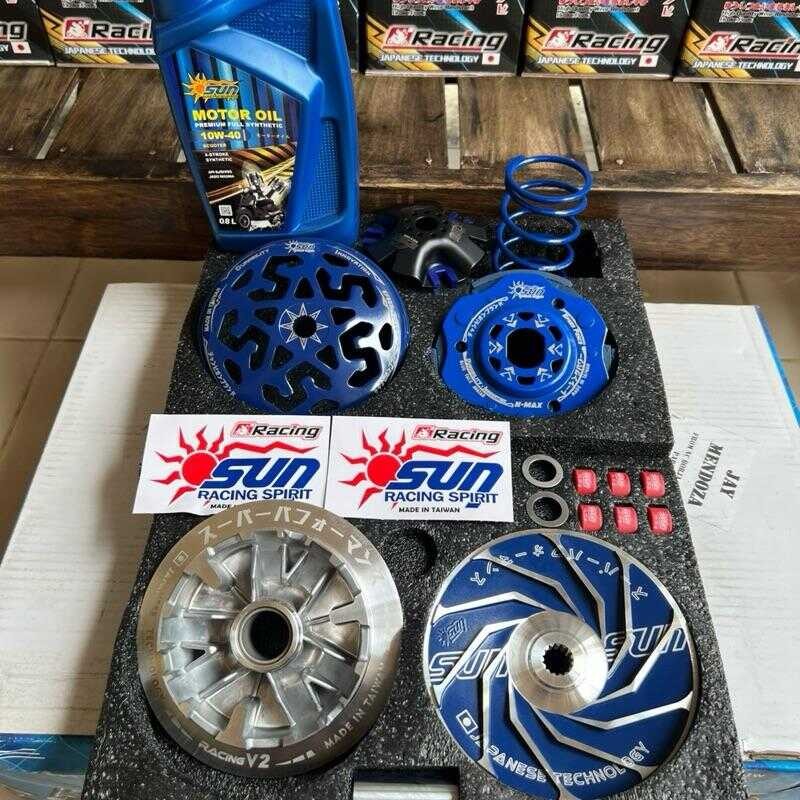 SUN RACING CVT KIT SET FOR Nmax/Aerox,Mioi125,M3,Souli125,Mio Gear ...
