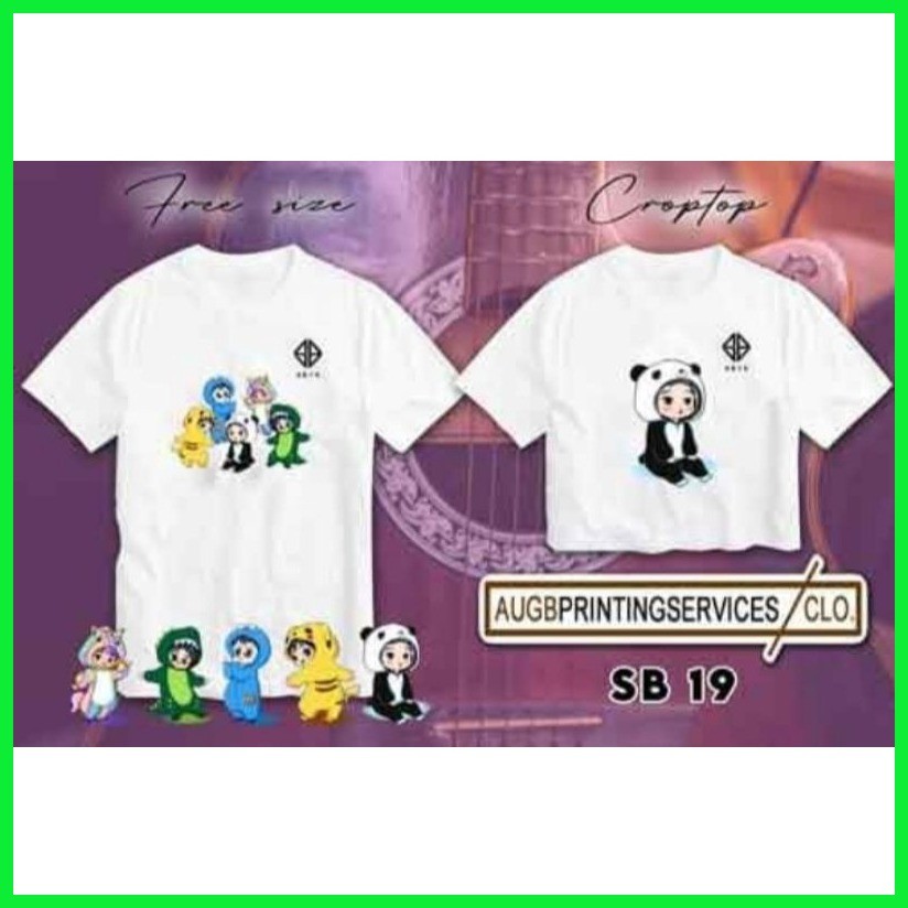 ∈ SB19 Chibi Pablo Josh Stell Ken Justin Onesie | Freesize T-Shirt ...