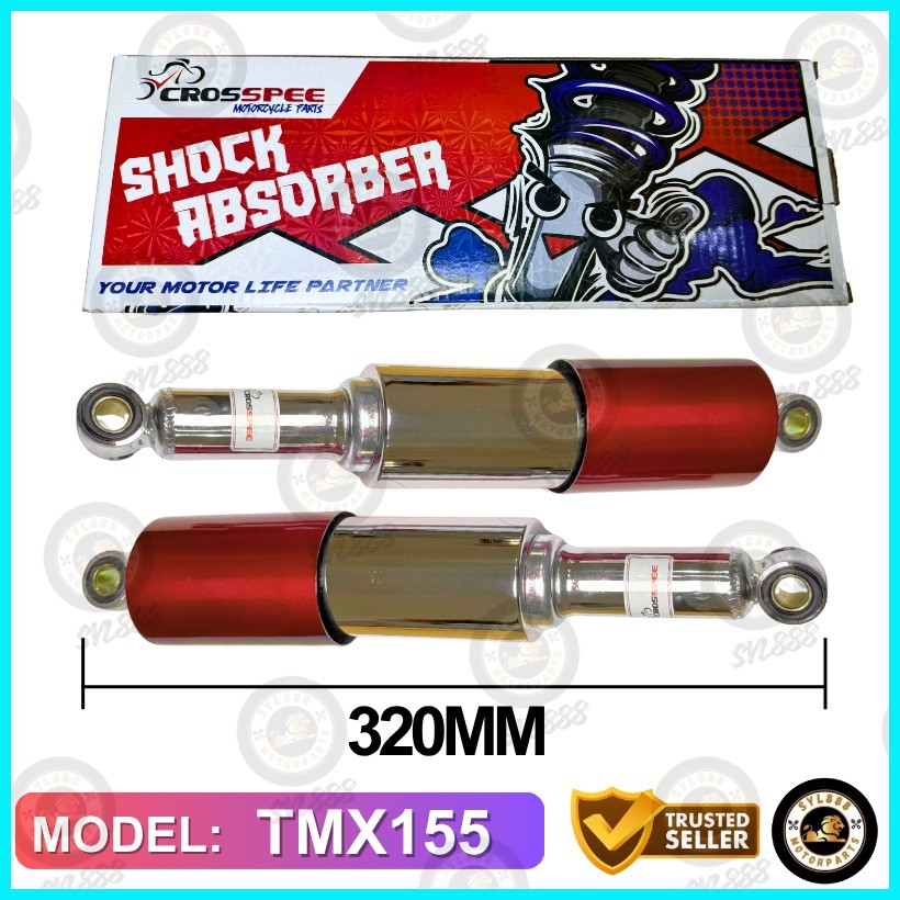 [2PCS] CROSSPEE Rear Shock Absorber Set 320MM Universal Suspension For ...