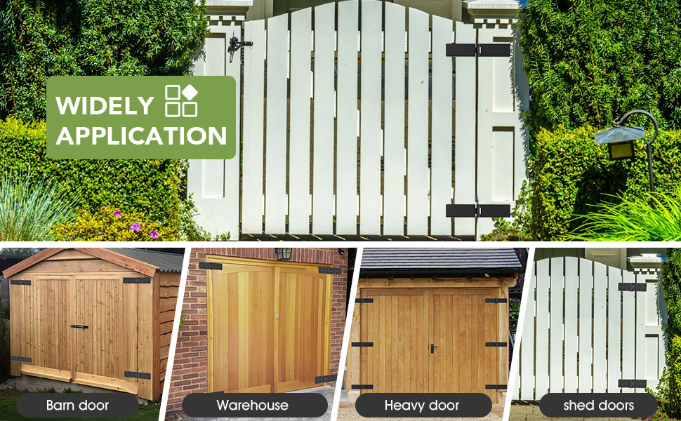 270-Degree Fold Flat Hinges,Folding Butt Hinges,Heavy Duty Gate Hinge ...